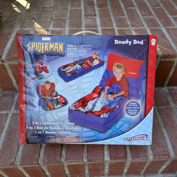 Marvel | Bedding | Marvel Spiderman Kids Inflatable Ready Bed | Poshmark